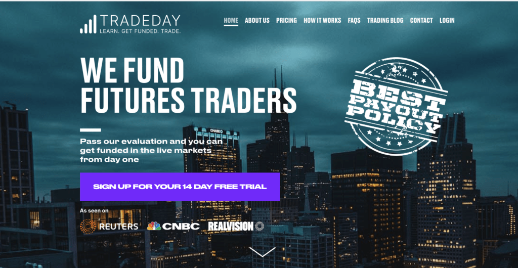 TradeDay Funded Trading Program For Pro Traders | Review