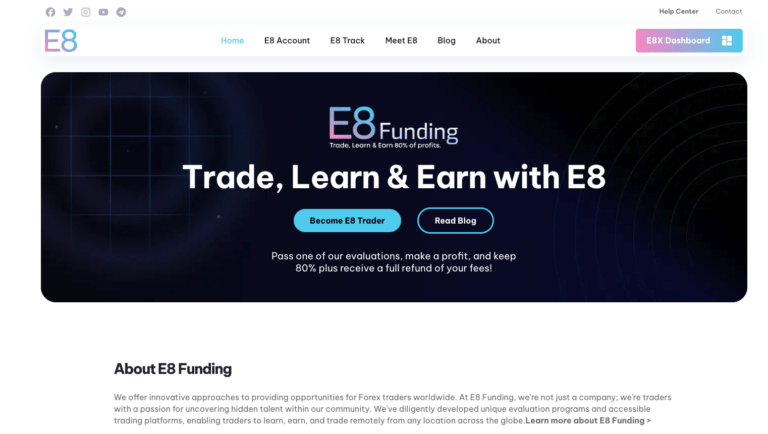 E8 Funding Trading Program: Empowering Traders with Capital